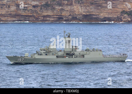 HMAS Perth (FFH 157) Anzac-class frigate of the Royal Australian Navy ...