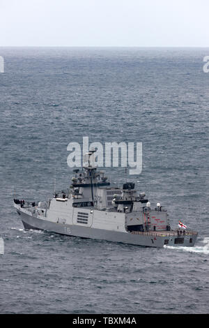INS Sahyadri (F49) Shivalik-class stealth multi-role frigate of the ...