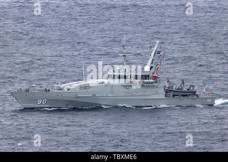 HMAS Broome (ACPB 90) Armidale-class patrol boat of the Royal ...
