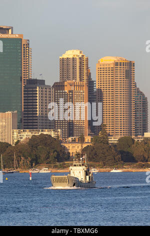 HMAS Labuan (L 128) Balikpapan-class landing craft of the Royal ...