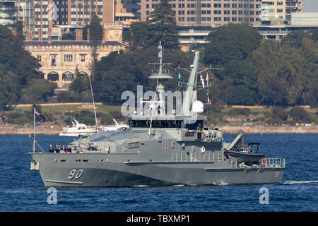 HMAS Broome (ACPB 90) Armidale-class patrol boat of the Royal ...