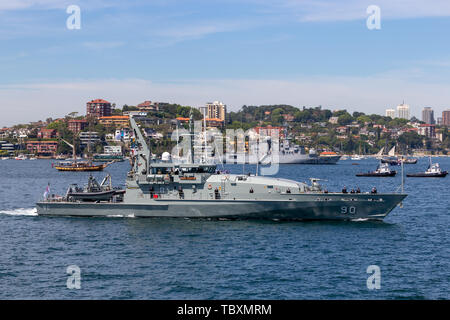 HMAS Broome (ACPB 90) Armidale-class patrol boat of the Royal ...