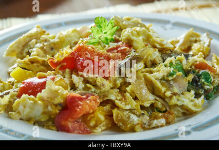 Mish Mash - Traditional and Authentic Bulgarian Scrambled Eggs with ...