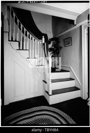 March 1961 MAIN STAIRWAY IN SOUTH ENTRANCE HALL (1) BradfordHuntington ...