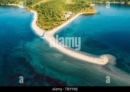 Amazing Bon Bon beach on Romblon island, Philippines Stock Photo - Alamy