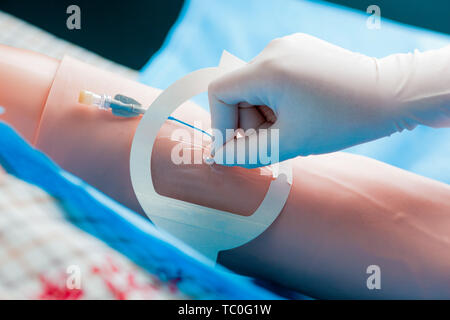 Medical nursing operation intravenous infusion needle, gastric tube ...