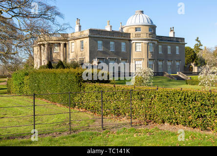 Scampston Hall, Yorkshire, England, UK Regency country house estate ...