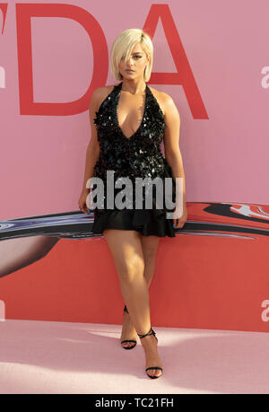 Bebe Rexha attends the 2019 CFDA Awards at the Brooklyn Museum, New ...
