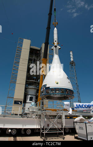 A test version of the Orion crew module has been tethered and pulled ...