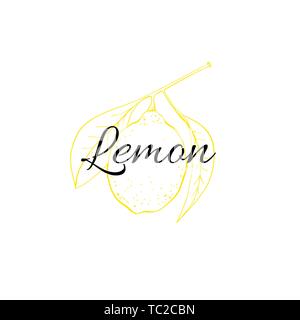 Black and yellow vintage hand-drawn printout streets network map of the ...