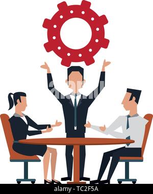 avatars lifting gear Stock Vector Image & Art - Alamy