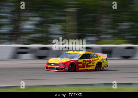 LONG POND, PA - JUNE 22: A general view of an American Flag flying ...