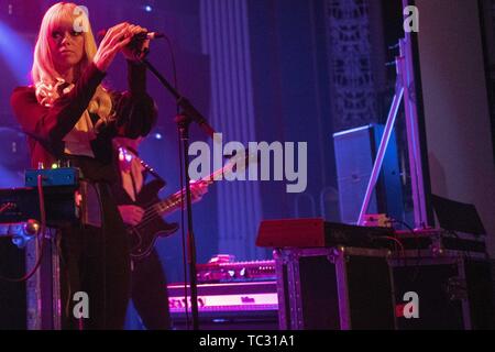 June 4, 2019 - Ruth Radelet of the Chromatics performs in Calgary ...