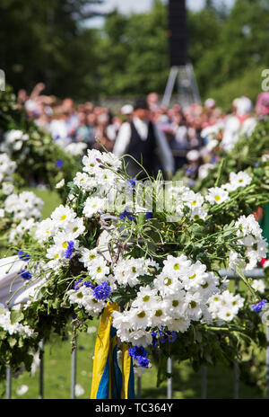 STOCKHOLM 20170623 Midsommar på Skansen, Stockholm, Sverige ...