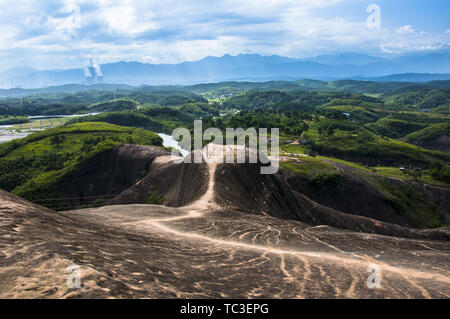 Hunan scenery high chair ridge Stock Photo - Alamy