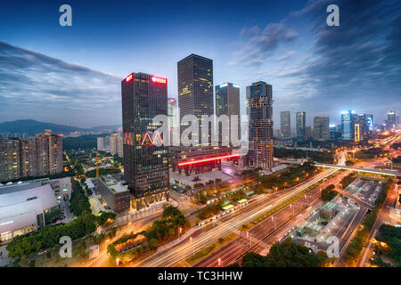 Photographed in Futian District, Shenzhen City, Guangdong Province ...