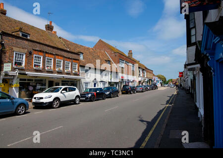 New Romney high street, Kent, uk Stock Photo - Alamy