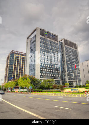 Jinhua Shi Guangnan Music Plaza lamppost Stock Photo - Alamy