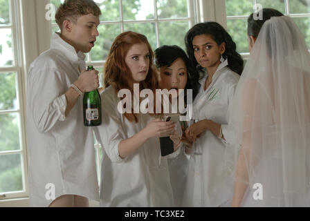 AMERICAN PRINCESS, from left: Tommy Dorfman, Helen Madeyln Kim, Mimi ...