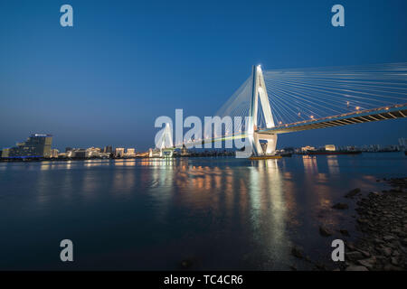 Haikou century bridge Stock Photo - Alamy
