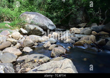 Adukamm Waterfalls and The Pambar River Stock Photo - Alamy