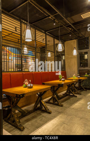 Decoration Design of Hunan Cuisine Restaurant Stock Photo - Alamy