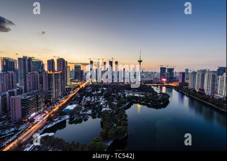 Shenyang color TV tower Stock Photo - Alamy