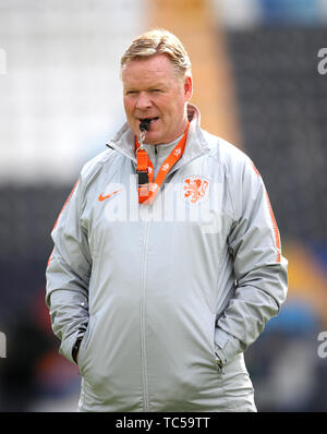 Netherlands' coach Ronald Koeman during the UEFA Nations League ...