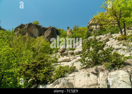 The womb cave alos known as Utroba cave near Kardzhali city in Rhodope ...