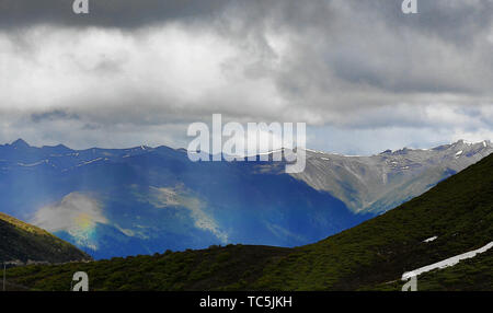 Scenery of Yingzhi Lulang Linhai, Tibet Autonomous Region, China Stock ...