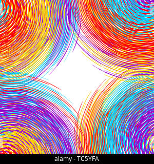 Color line composition distorted vortex abstract background Stock Photo ...