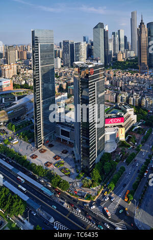 Huacheng Square, Tianhe District, Guangzhou, Guangdong Province, China ...