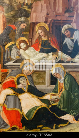 The Body of the Dead Christ in the Tomb 1521; Germany by Hans Holbein ...