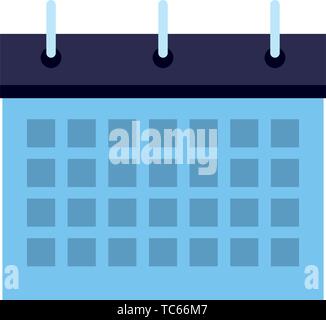 calendar flipchart icon cartoon isolated black and white Stock Vector ...