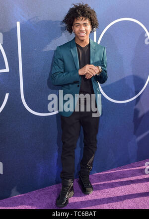 Tyler Timmons attending the Euphoria premiere in Los Angeles Stock ...