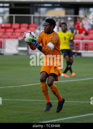 June 1, 2019: D.C. United Goalkeeper (24) Bill Hamid comes off of his ...