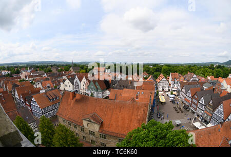 Rinteln, Germany, marketplace Rinteln Stock Photo - Alamy
