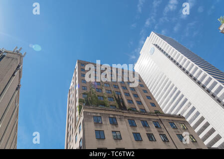 Whitacre Tower building with AT T logo in Downtown Dallas, Texas Stock ...