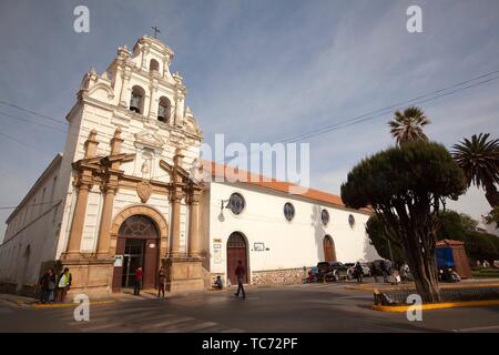 Santa Barbara hospital, Sucre, Bolivia Stock Photo - Alamy