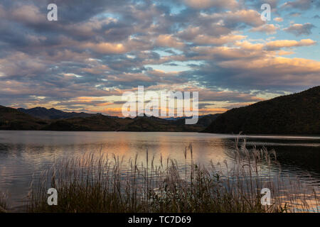 Sunset in the Jilin Mountains Stock Photo - Alamy