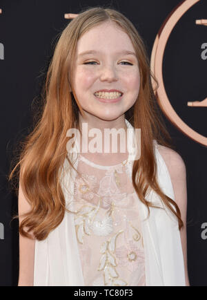 HOLLYWOOD, CA - JUNE 04: Summer Fontana arrives at the Premiere Of 20th ...