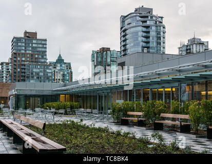 Vancouver Public Library in downtown Vancouver, BC, Canada Stock Photo ...