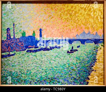 Andre Derain The Thames Stock Photo - Alamy