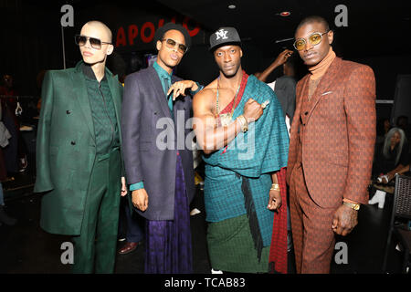 Ozwald Boateng Runway At The World Famous Apollo Theater in Harlem New ...