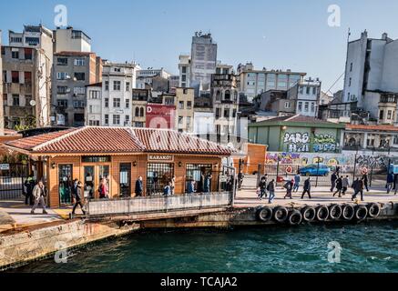 Ferry port at Karakoy, Istanbul, Turkey Stock Photo: 48223773 - Alamy