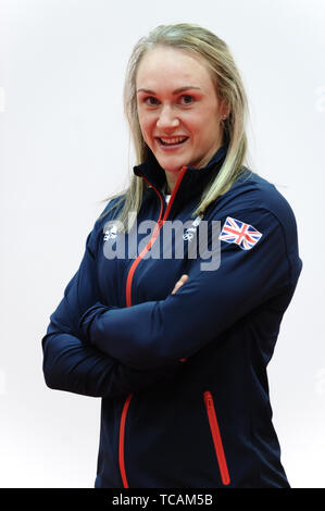 Gemma Howell during the kitting out session for the 2019 Minsk European ...