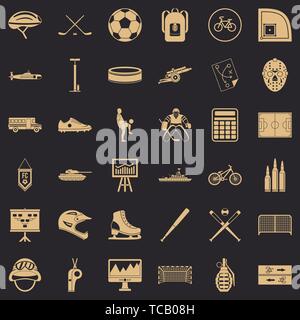Totality icons set, simple style Stock Vector Image & Art - Alamy