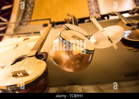 saz baglama Turkish music Instrument Isolated on white background Stock ...