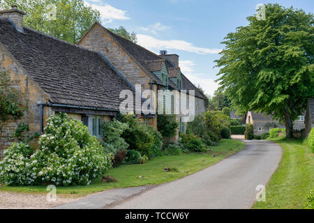 Adlestrop House in the Cotswold village of Adlestrop, Gloucestershire ...