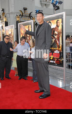 Sun Ming Ming "Rush Hour 3" Los Angeles premiere at Mann's Chinese ...